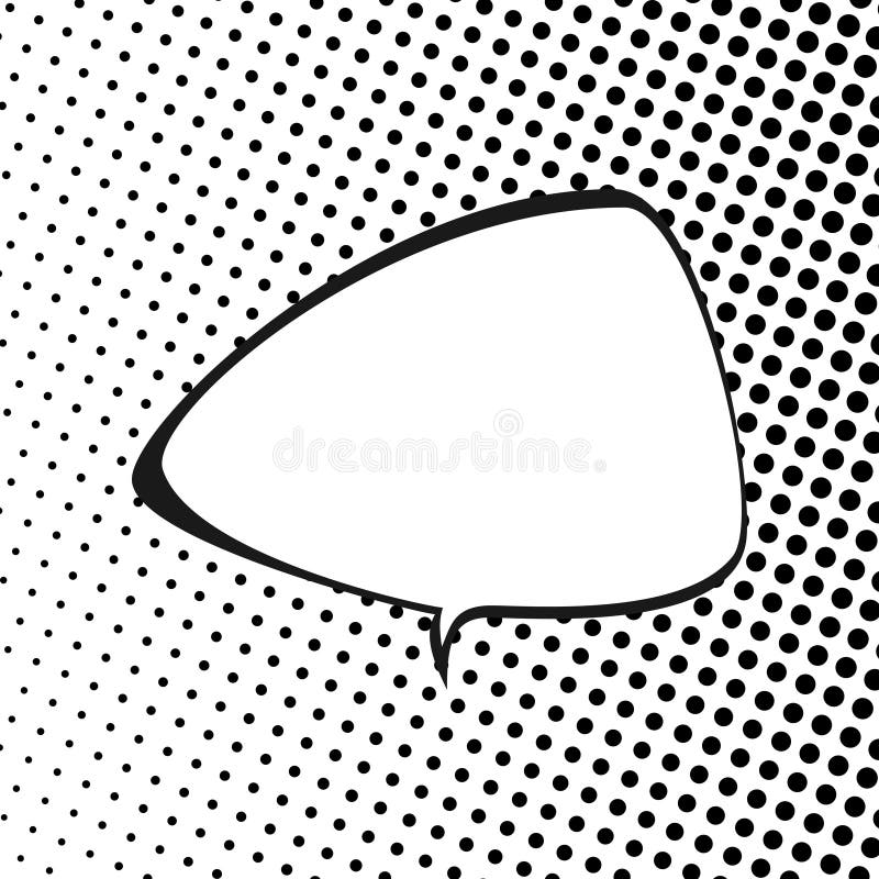 Bulle Triangulaire De La Parole, Art De Bruit Illustration Stock ...