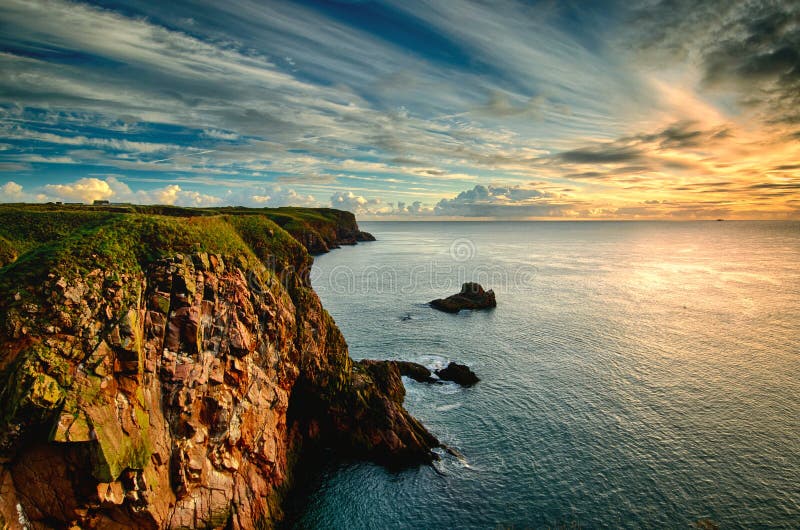 Bullers of Buchan (Scotland) Stock Photo - Image of sunrise, nature ...