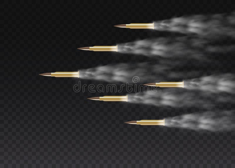 Bullet in motion. stock vector. Illustration of head - 182614730