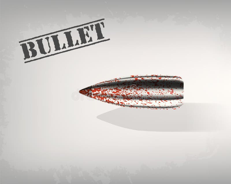 Bullet Background Concept. Illustration Design Stock Illustration ...