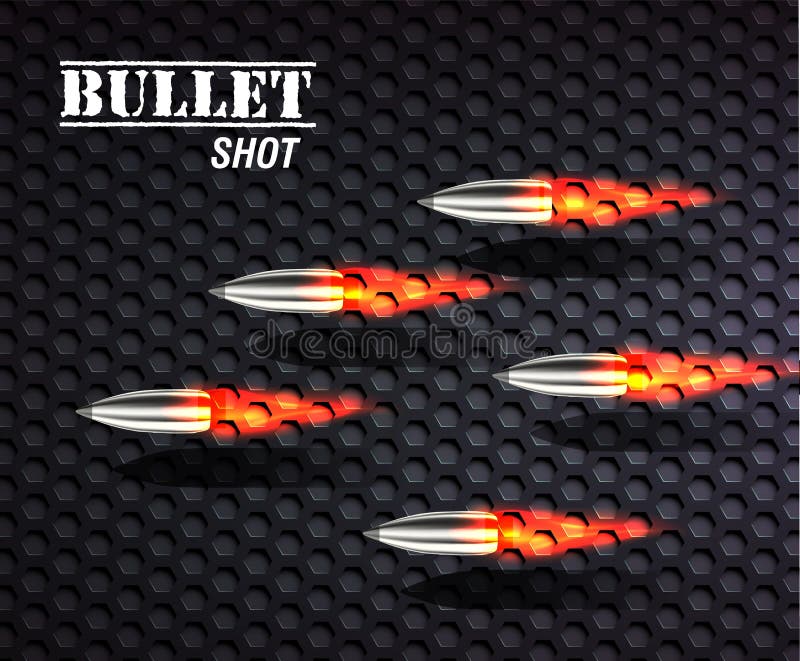 Bullet Background Concept. Illustration Design Stock Illustration ...