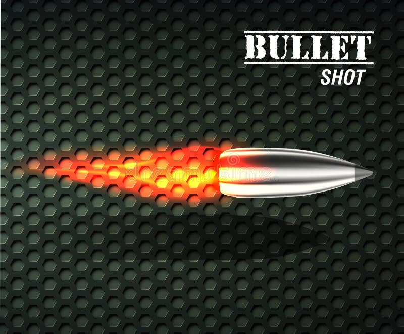 Bullet Background Concept. Illustration Design Stock Illustration ...