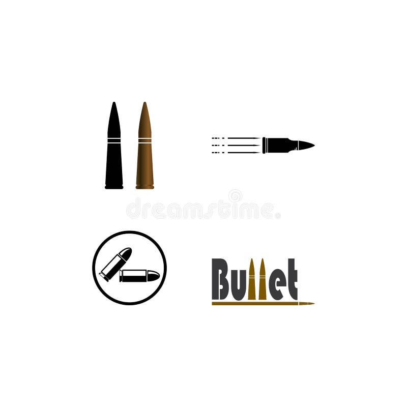 Bullet caliber vector icon stock vector. Illustration of graphics ...