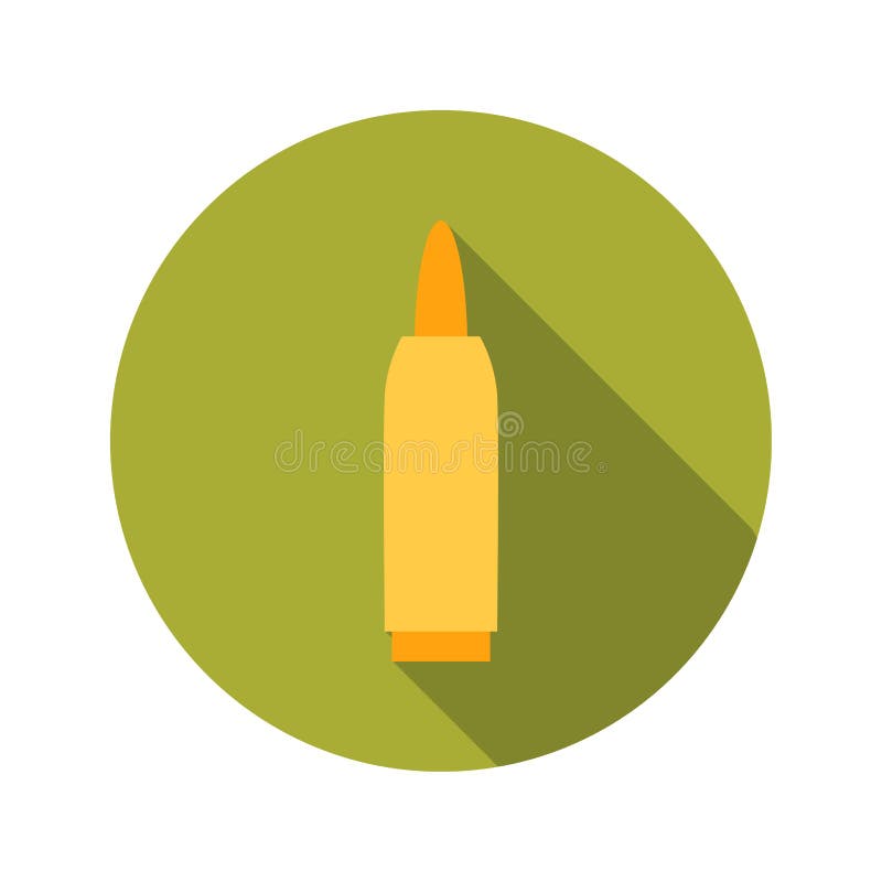 Bullet Circle Icon stock vector. Illustration of patriotism - 248552290