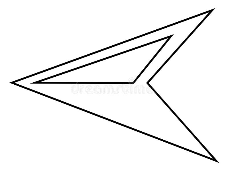 Bullet contrast arrow stock illustration. Illustration of iron - 371949211