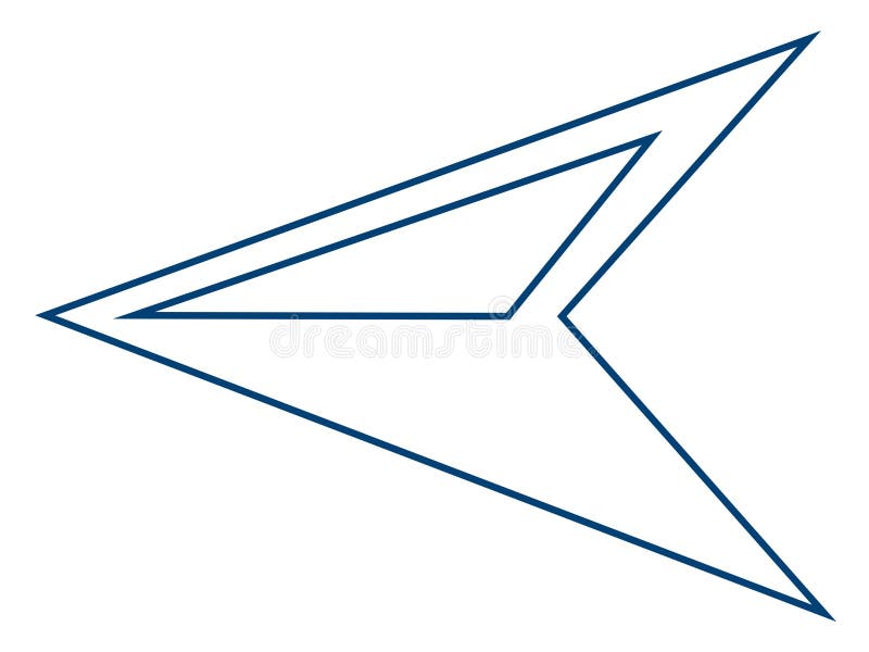 Bullet contrast arrow stock illustration. Illustration of diagram ...