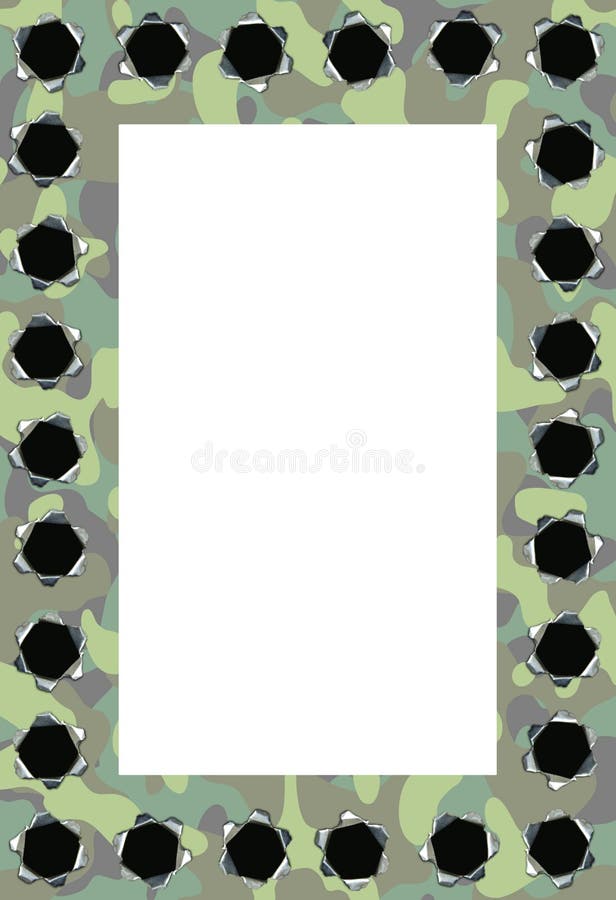 Camouflage frame stock illustration. Illustration of border - 823693