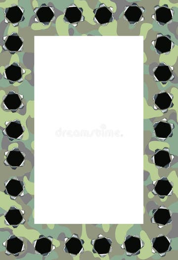 Bullet frame stock illustration. Illustration of framework - 16399303