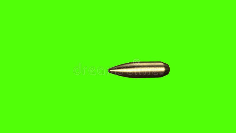 Bullet green screen stock footage. Video of silver, shiny - 291251024