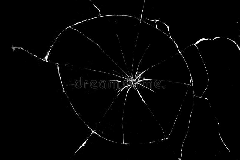 Abstract Texture Overlay Shattered Glass Detail Transparent Background ...