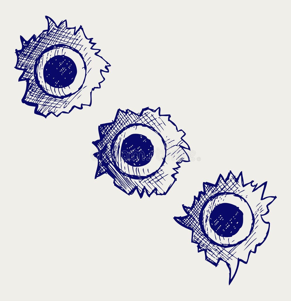 Bullet Sketch Stock Illustrations – 4,324 Bullet Sketch Stock ...
