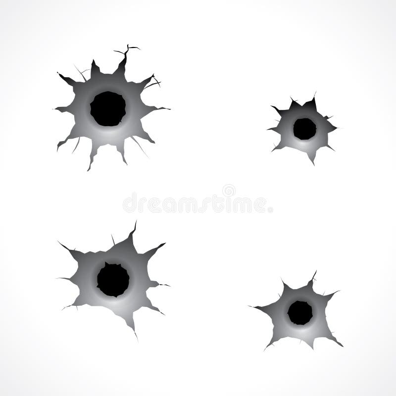 Gunshot Hole Stock Illustrations – 744 Gunshot Hole Stock Illustrations ...