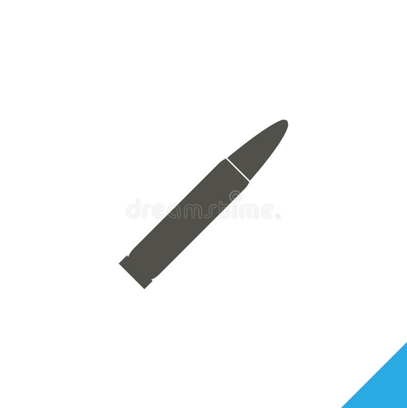 Bullet Isolated Icon. Bullet Design Element Stock Illustration ...