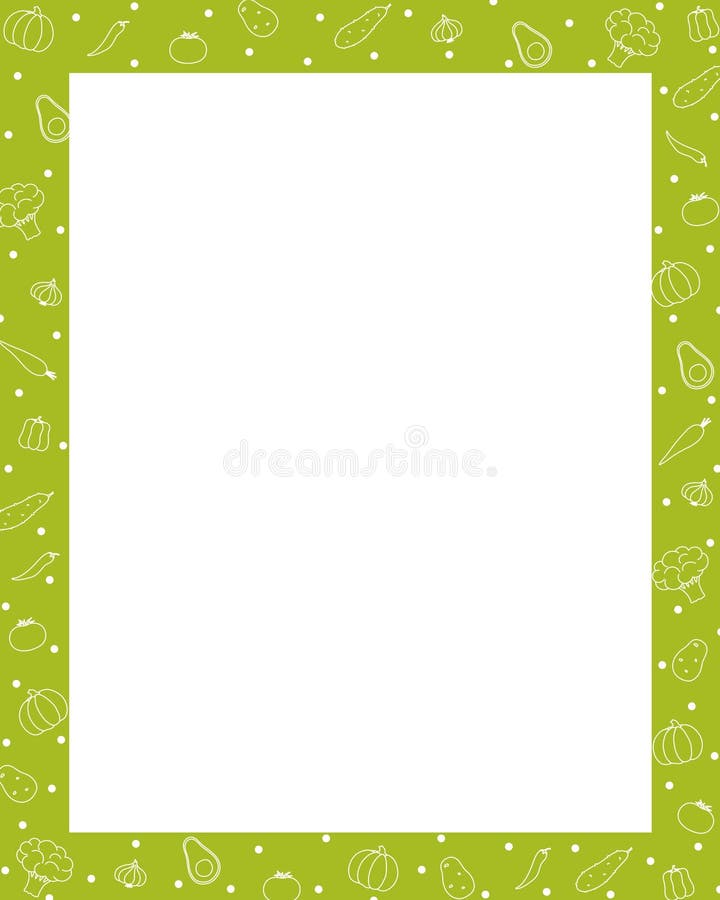 Bullet Journal Blank Printable Page Rectangular Frame Decorated with ...