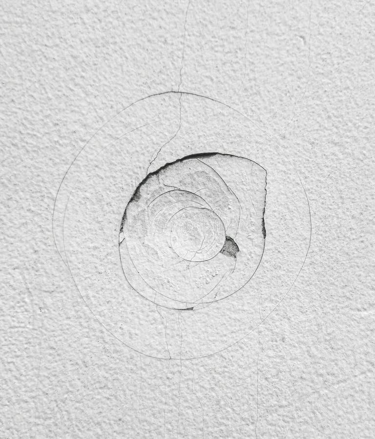 Bullet marks on the wall stock photo. Image of textured - 235052162