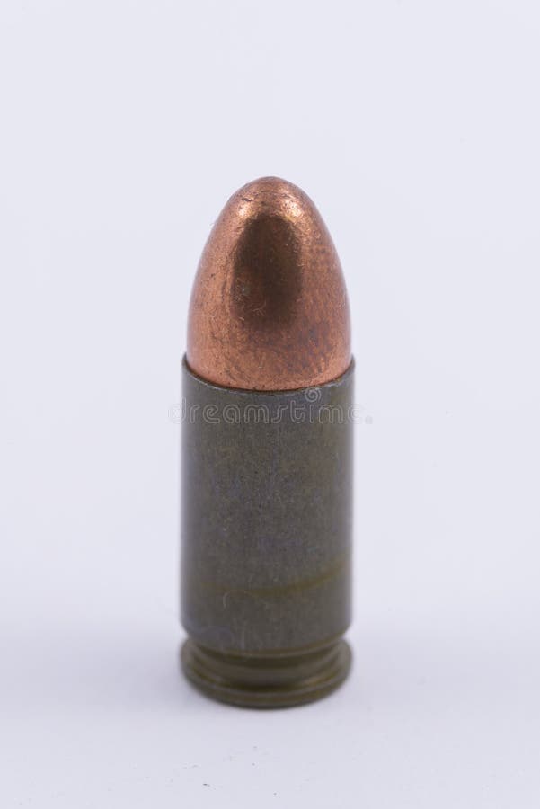 Nine millimeter stock image. Image of bronze, polymer - 22983261