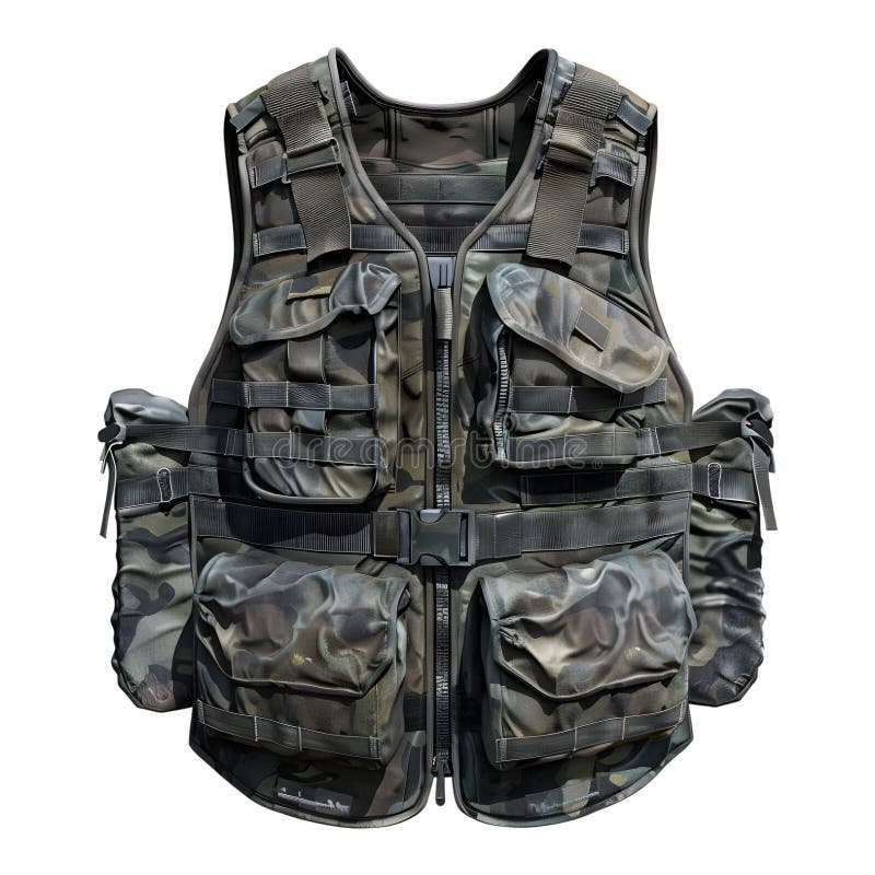 Bullet Proof Jacket on Transparent Background - Ai Generated Stock ...