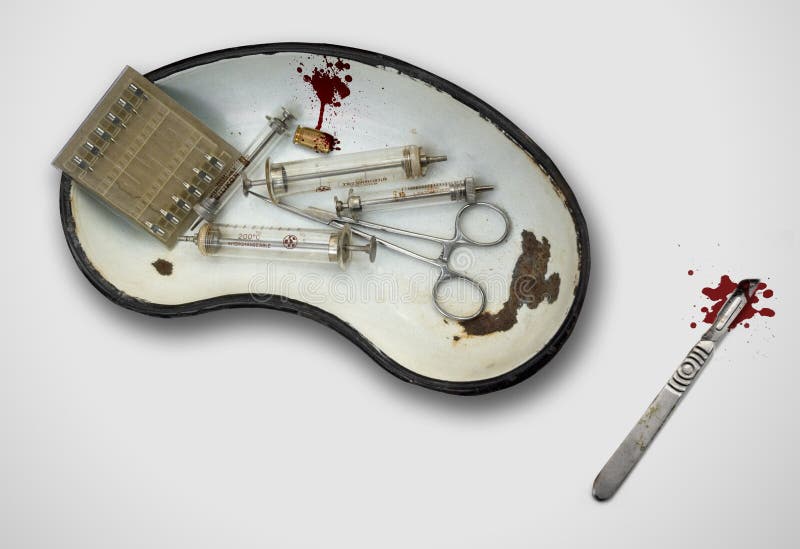 The bullet removed stock photo. Image of bloody, equipment - 10503584