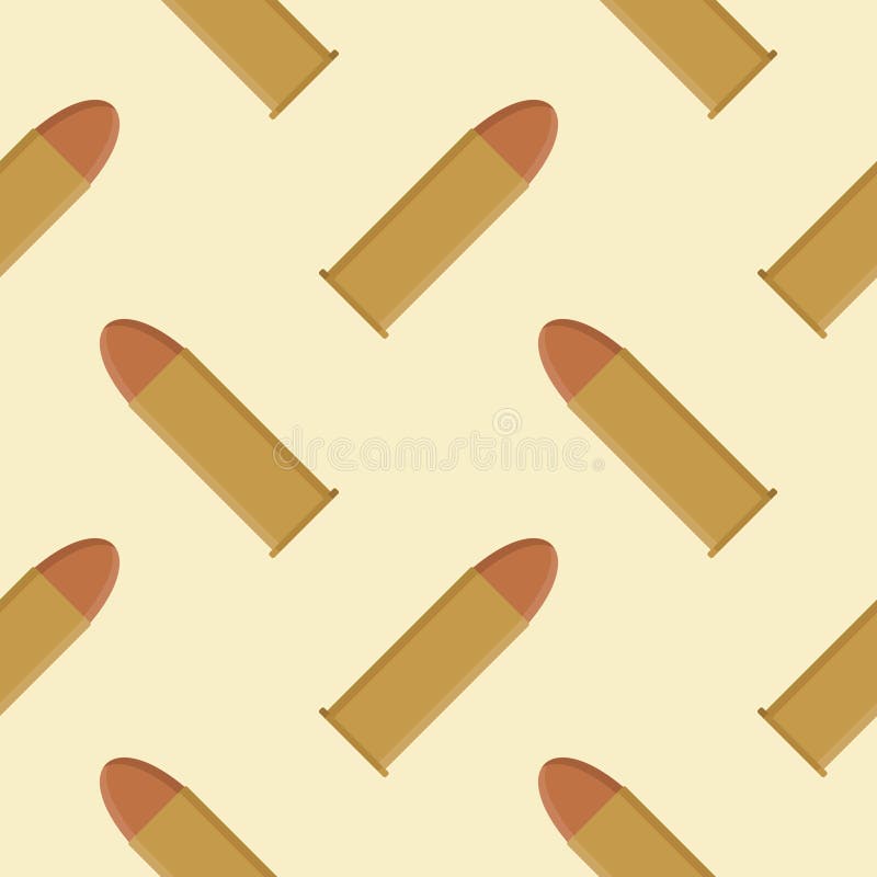 Bullet Seamless Pattern Vector Illustration.Texture of Military ...