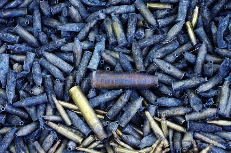 Bullet Shell casing bottom stock photo. Image of casing - 22777100