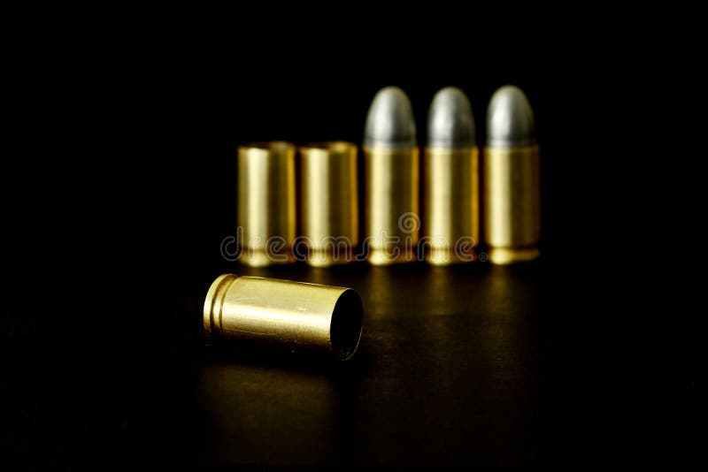 Bullet and Shell stock photo. Image of danger, automatic - 73771896
