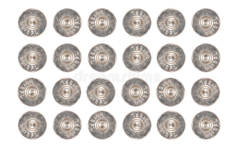 Bullet shell stock image. Image of primer, revolver, isolated - 40934323