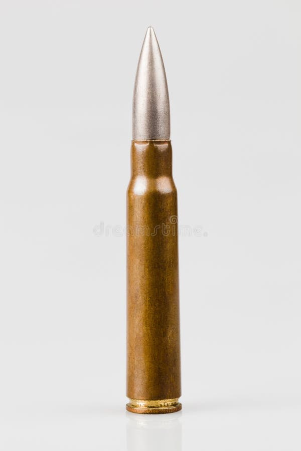 Single Bullet stock photo. Image of weapon, objects, rifle - 31466406