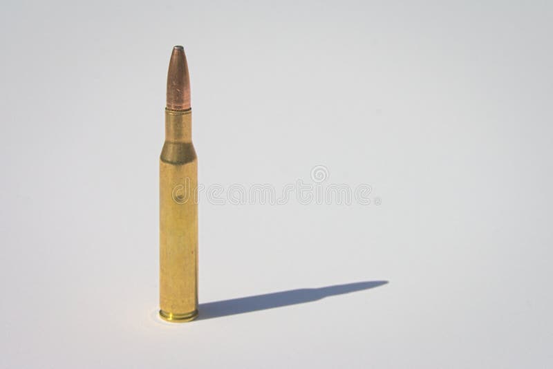 Bullet stock photo. Image of danger, target, white, hunting - 54998024