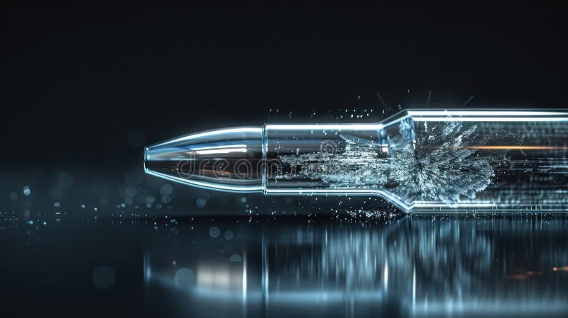 Bullet Trail on White Background - High-Speed Motion Capture of ...