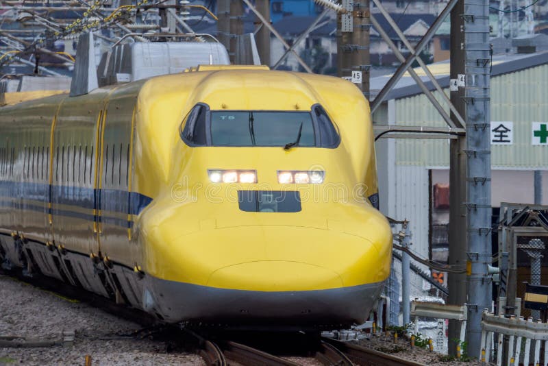 Bullet train in Japan stock photo. Image of tokyo, japan - 122870866