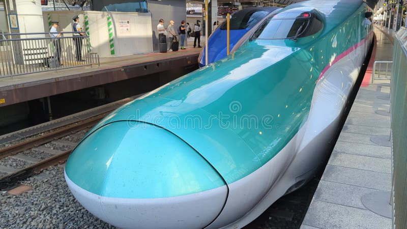 A Bullet Train in Tokyo Station Stock Footage - Video of travel, japan ...