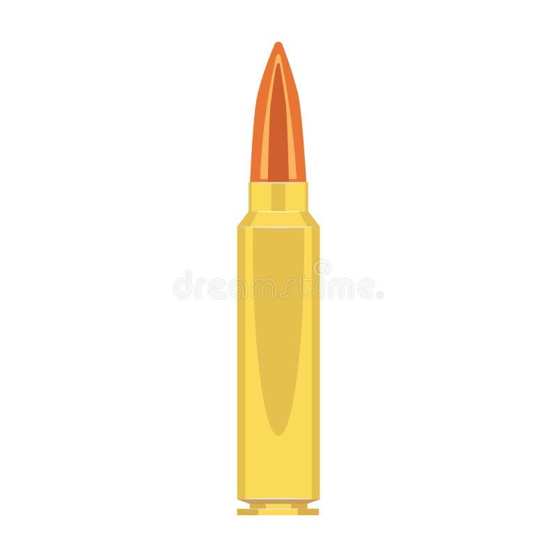 Bullet Vector Illustration Isolated on White Background Stock Vector ...