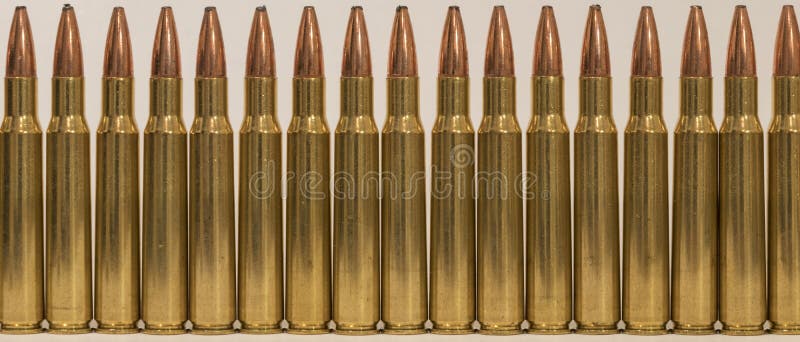 Bullet wall long stock image. Image of copper, rifle - 88300707