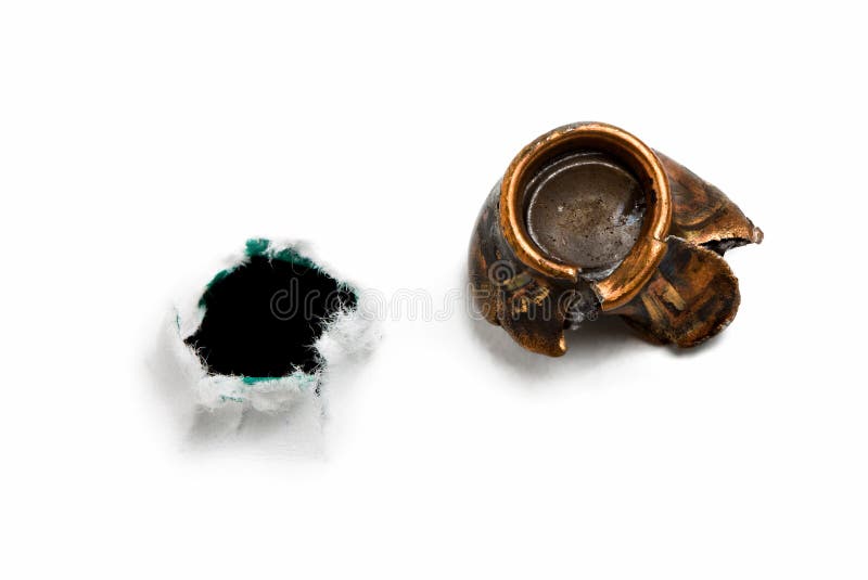 Bullethole Squashed Bullet Stock Photos - Free & Royalty-Free Stock ...
