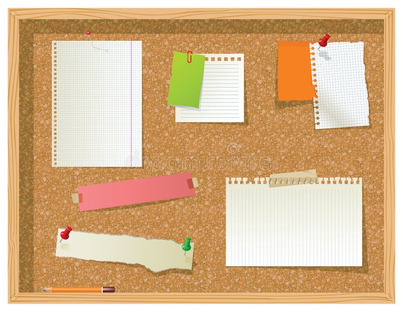 Bulletin board stock photo. Illustration of abstract - 31352626