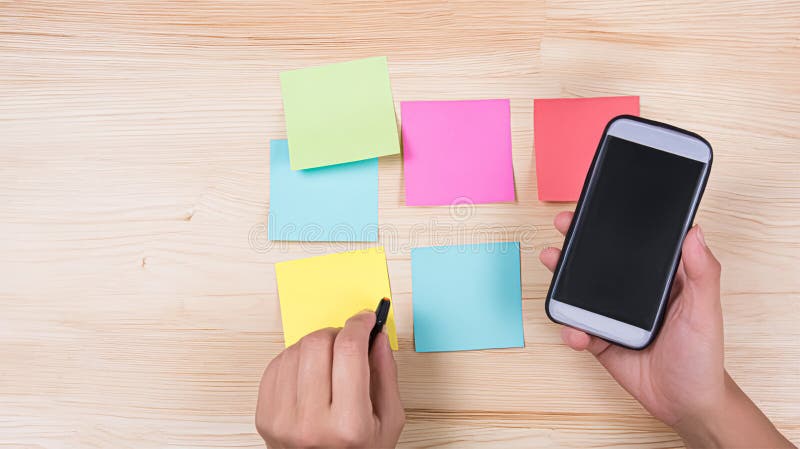 Multi Colored Stickies Stock Illustrations – 3 Multi Colored Stickies ...