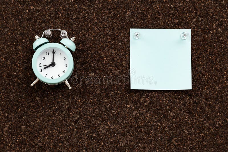 Stickers on the Bulletin Board Stock Image - Image of deadline, message ...
