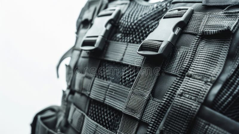 Bulletproof Vest Isolated On White Background Stock Image Image Of