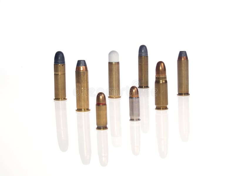 Gun and bullets on flag stock photo. Image of patriotic - 4992272