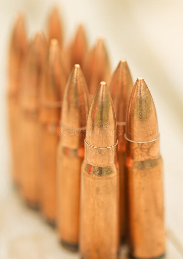 Bullets stock image. Image of color, military, cartridge - 24995269