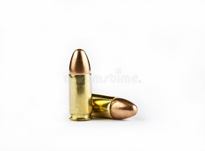 Three Assault Rifle Bullets Stock Photo - Image of corrosive, hunted ...