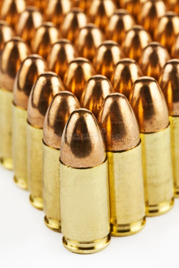 Close-up of Assorted Bullets Stock Photo - Image of shell, macro: 10369194