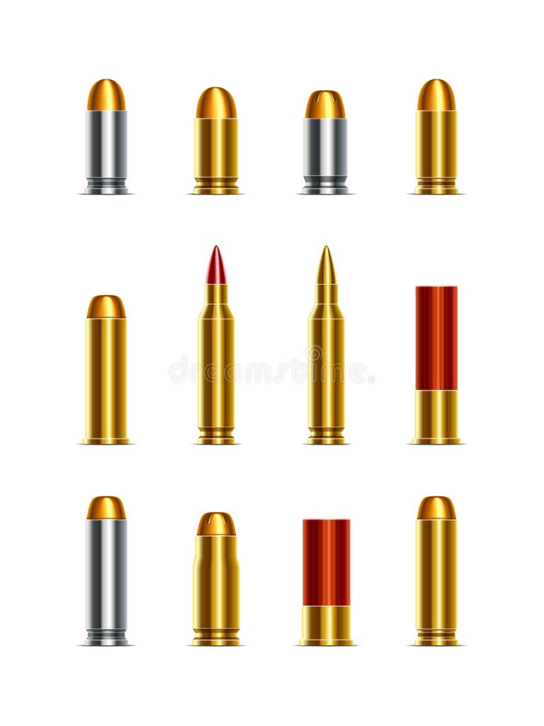 Bullets Drawing Stock Illustrations – 616 Bullets Drawing Stock ...