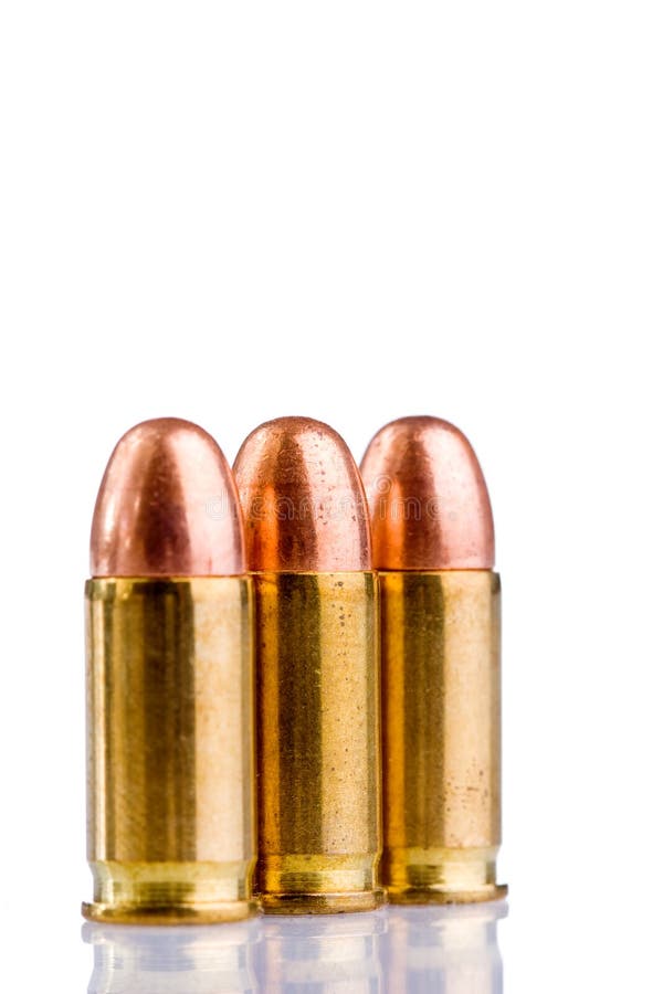 Bullets 9mm high contrast stock image. Image of cartridges - 3338193