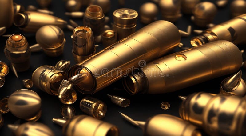 Bullets on Abstract Background, Army Bullets on Abstract Background ...