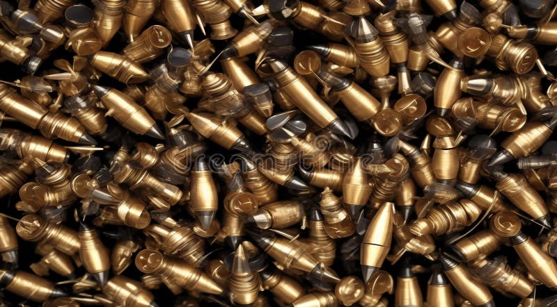 Bullets on Abstract Background, Army Bullets on Abstract Background ...