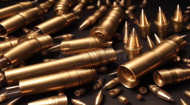 Bullets on Abstract Background, Army Bullets on Abstract Background ...