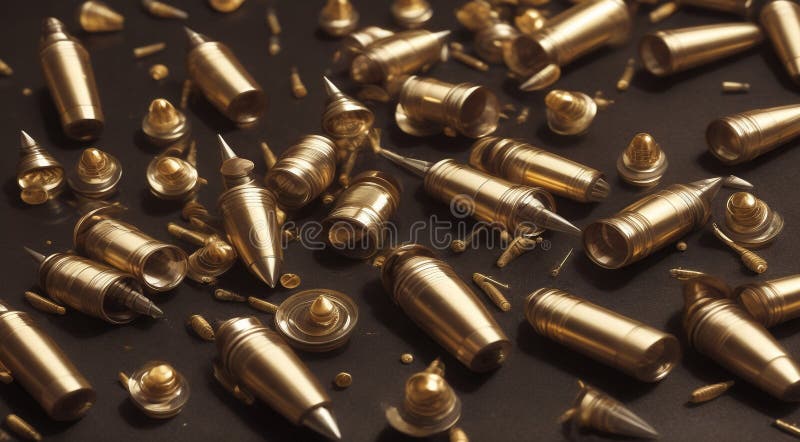 Bullets on Abstract Background, Army Bullets on Abstract Background ...