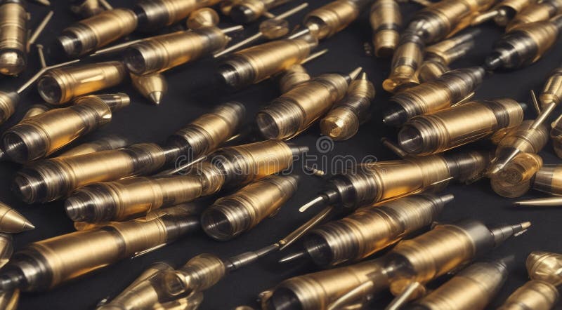 Bullets on Abstract Background, Army Bullets on Abstract Background ...