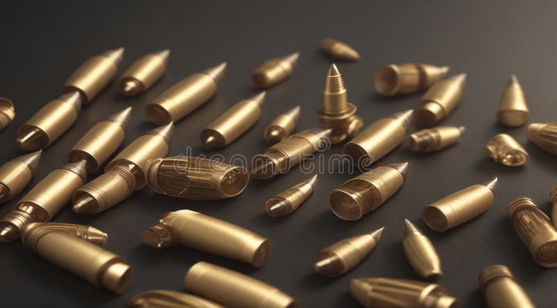 Bullets on Abstract Background, Army Bullets on Abstract Background ...